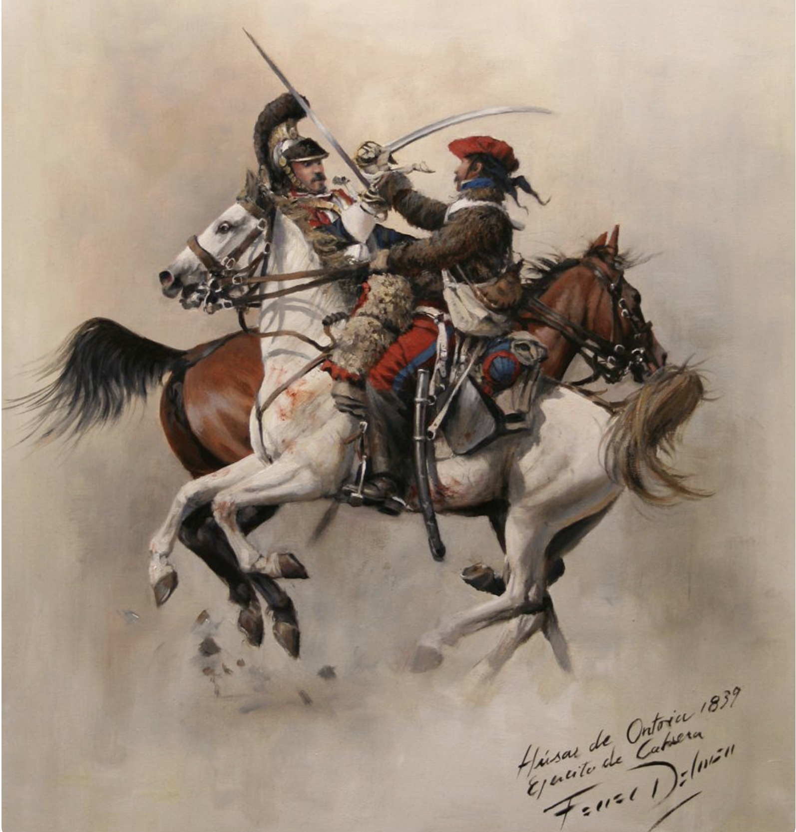 Primera Guerra Carlista en el Reino de León - Arre caballo!